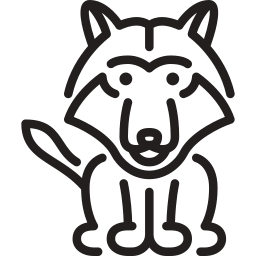 wolf folder Vector Icons free download in SVG, PNG Format
