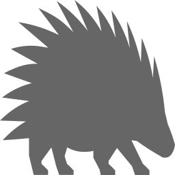 porcupine Vector Icons free download in SVG, PNG Format