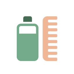 Shampoo and hair care Vector Icons free download in SVG, PNG Format