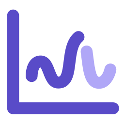 Data analysis, trend chart Vector Icons free download in SVG, PNG Format