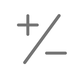 Positive and negative bar graph Vector Icons free download in SVG, PNG ...