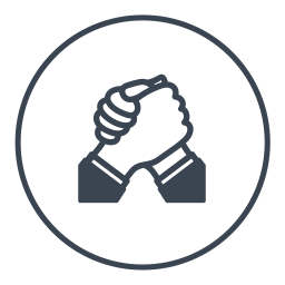 Win win cooperation Vector Icons free download in SVG, PNG Format