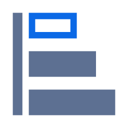 Positive and negative bar graph Vector Icons free download in SVG, PNG ...