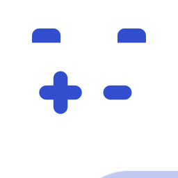 Positive and negative bar graph Vector Icons free download in SVG, PNG ...