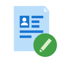 Student information change view Vector Icons free download in SVG, PNG ...
