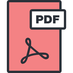 Adobe PDF Document Vector Icons free download in SVG, PNG Format