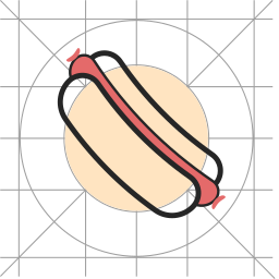 Hot dog Vector Icons free download in SVG, PNG Format