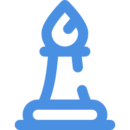 White bishop Vector Icons free download in SVG, PNG Format