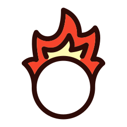 Circle fire Vector Icons free download in SVG, PNG Format