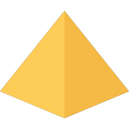 Pyramid Vector Icons free download in SVG, PNG Format