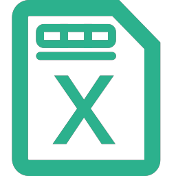 Document Microsoft Excel Vector Icons free download in SVG, PNG Format