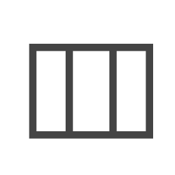 Three equal division Vector Icons free download in SVG, PNG Format