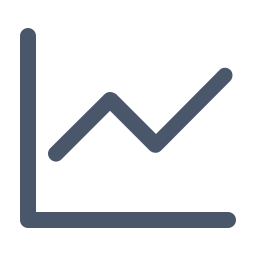 Broken line graph _o Vector Icons free download in SVG, PNG Format