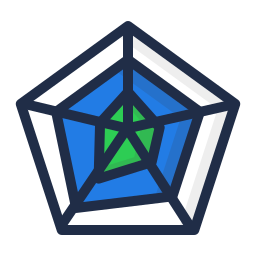 Radar chart Vector Icons free download in SVG, PNG Format