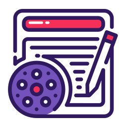 Film review Vector Icons free download in SVG, PNG Format
