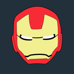 The iron man Smile Vector Icons free download in SVG, PNG Format