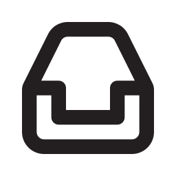 inbox-outline Vector Icons free download in SVG, PNG Format