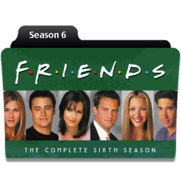 Friends Season 6 Vector Icons free download in SVG, PNG Format