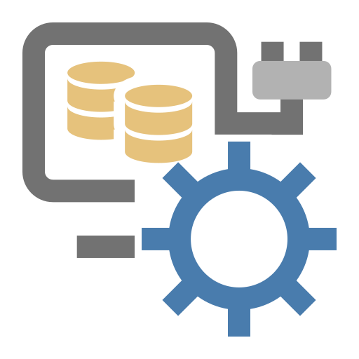 External Data Source Settings Operation Jurassic Vector Icons Free Download In SVG PNG Format