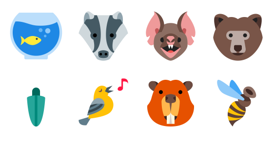 Animal Vector Icons free download in SVG, PNG Format