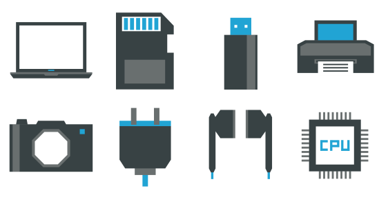 Hardware Vector Icons free download in SVG, PNG Format