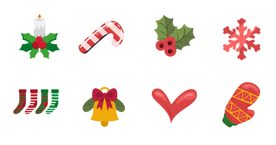 Holiday Vector Icons free download in SVG, PNG Format