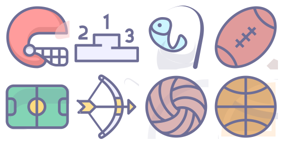 Sport Vector Icons free download in SVG, PNG Format