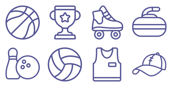 Sport Vector Icons free download in SVG, PNG Format