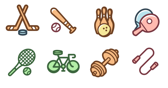 Sport Vector Icons free download in SVG, PNG Format